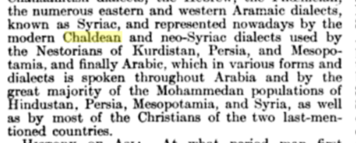 Chaldeans and Nestorians speak modern Chaldean by Catholic Scholars in ...